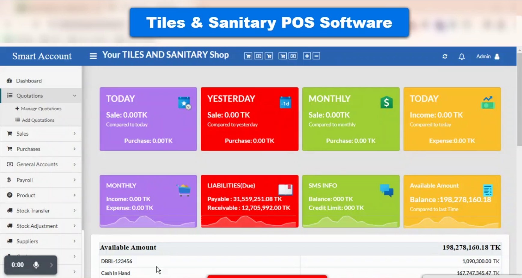 Sanitary / Tiles / Ceramics Inventory Management Software. - Logics Soft